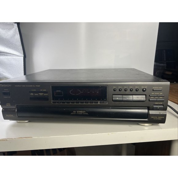 Technics | Media | Technics Slpd887 Cd Changer 5 Compact Disc Player ...